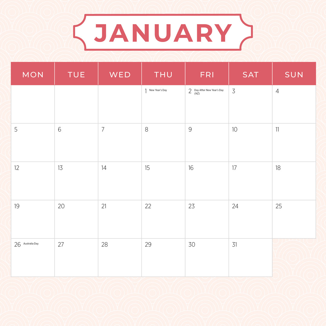 Japan 2026 Calendar - Paper Pocket Calendars, Diaries and Gifts