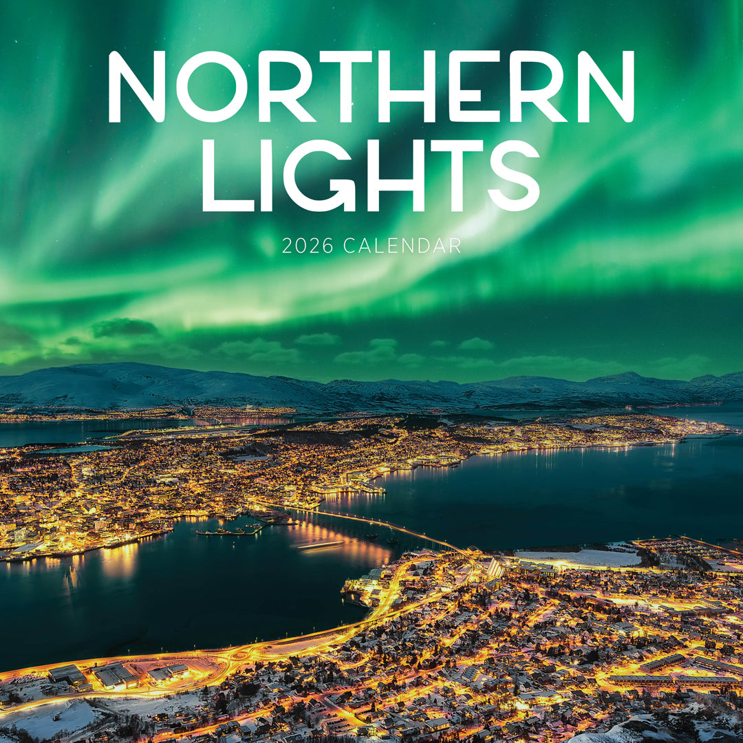 Northern Lights 2026 Calendar - Paper Pocket Calendars, Diaries and Gifts
