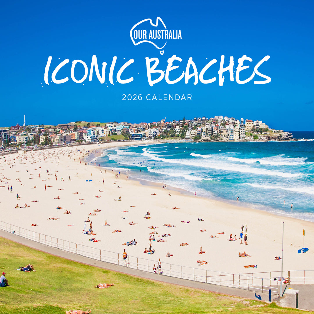Our Australia Iconic Beaches 2026 Calendar - Paper Pocket Calendars ...